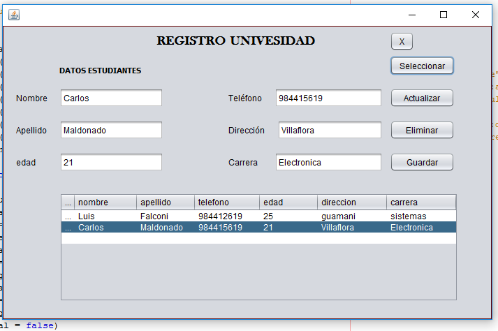 Conexión Java con MySQL con JPA (CRUD)
