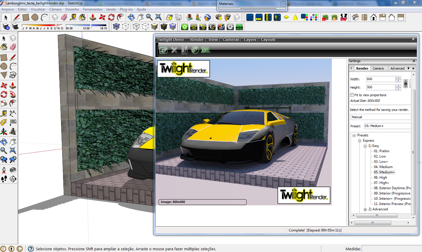 Twilight Render: Fácil de usar