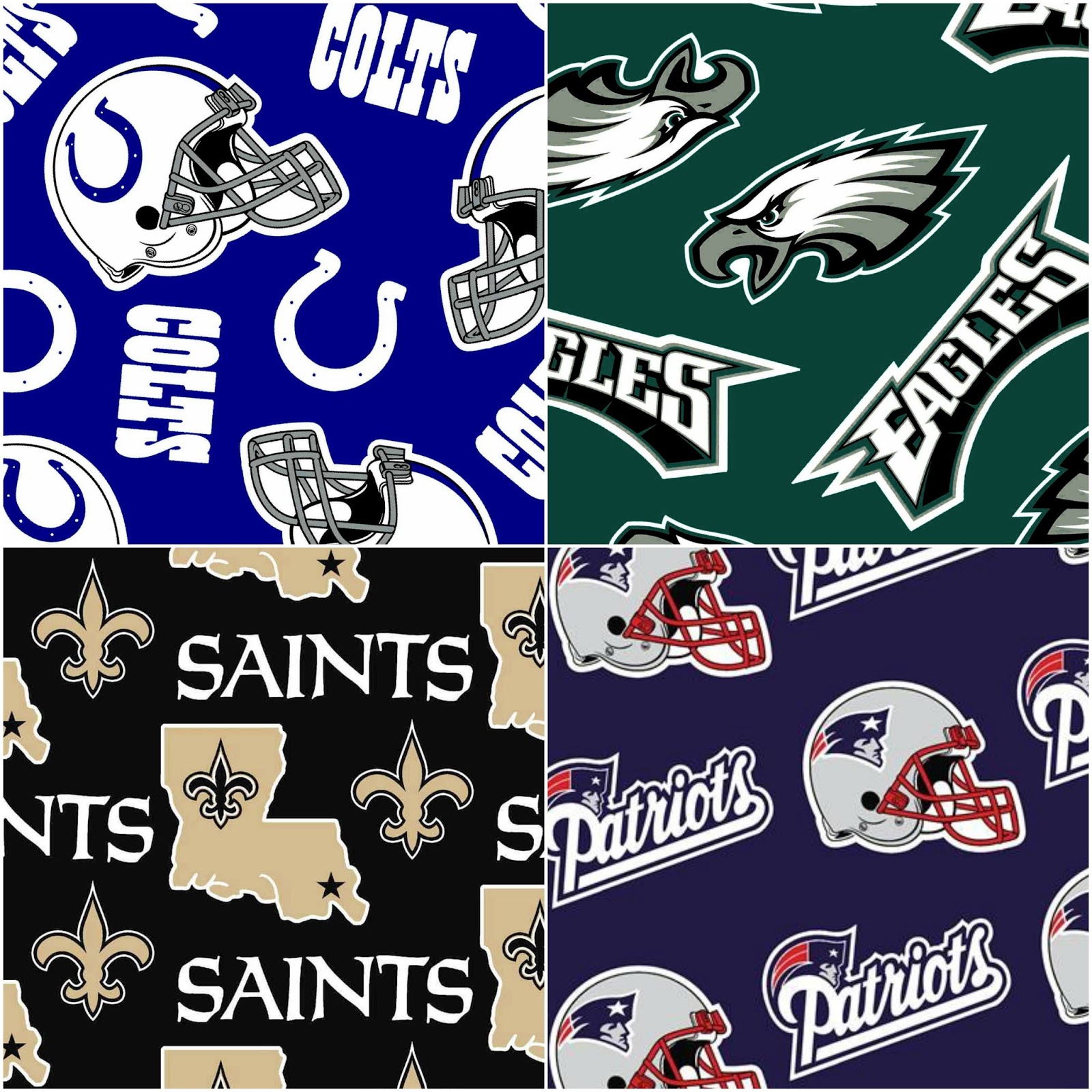 Fabric and Sewing: Fun Football Fleeces!