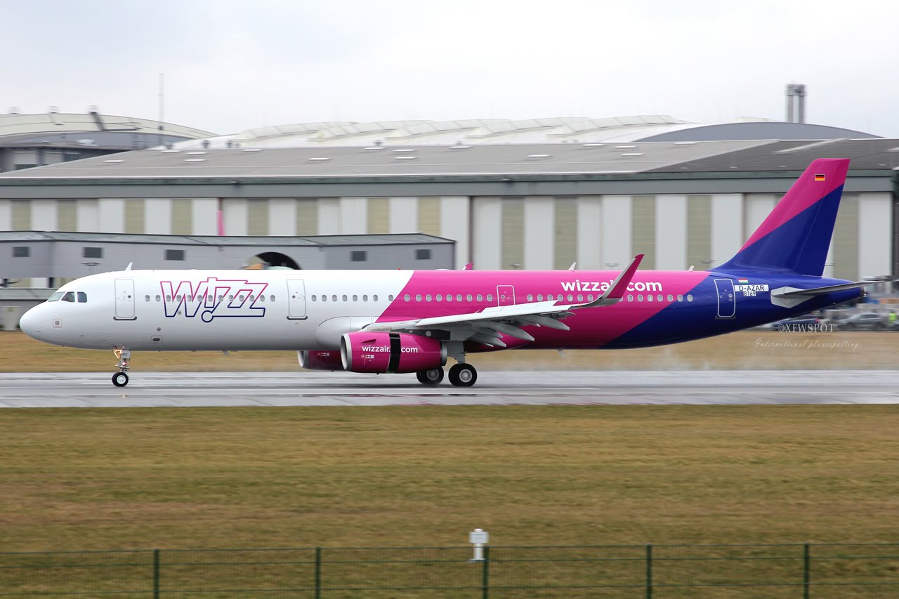 Airbus Hamburg Finkenwerder News: A321-231SL, WIZZ Air UK, G-WUKC (MSN ...