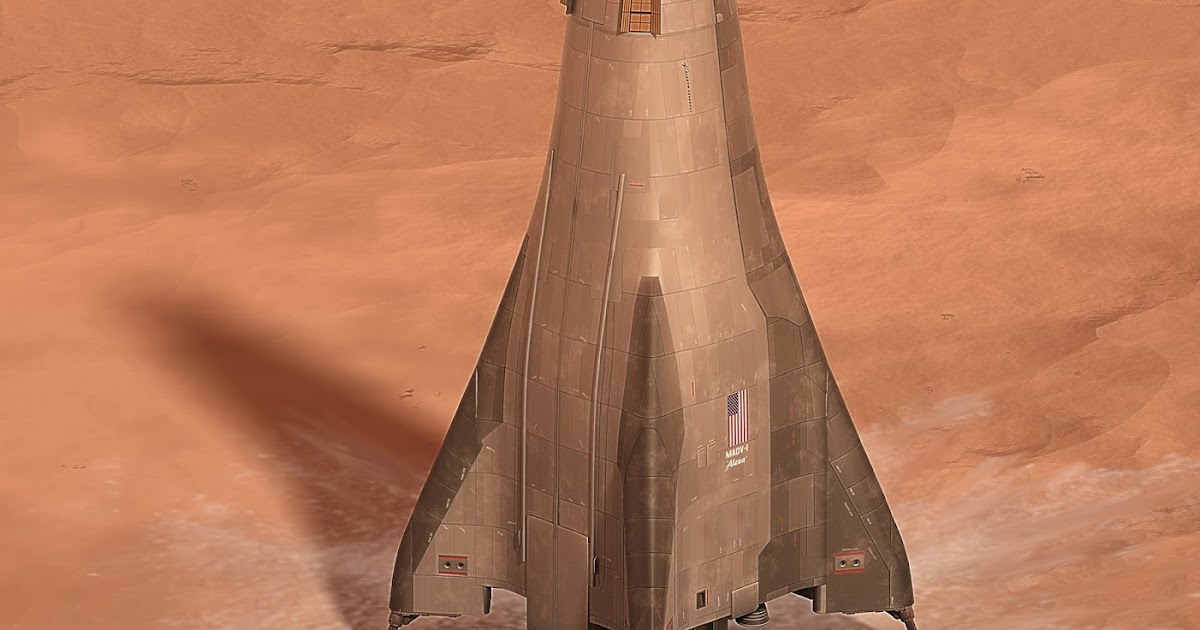 Lockheed Martin's Mars lander concept | human Mars