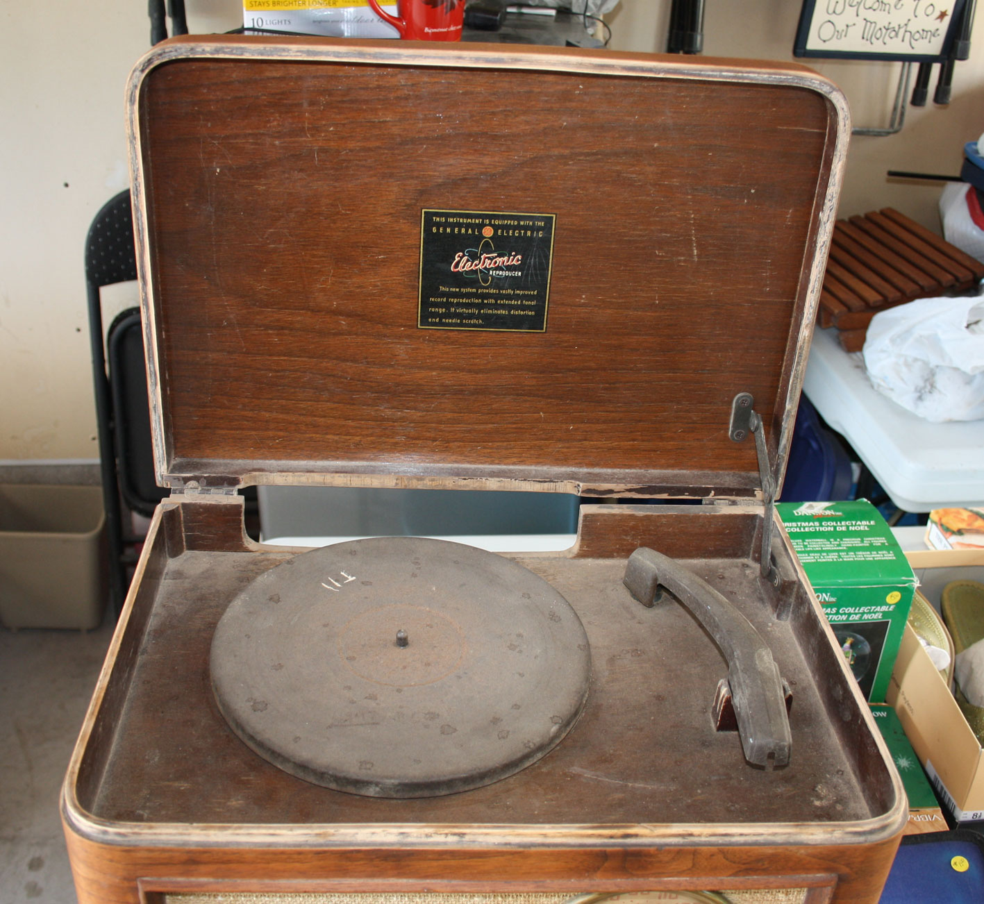 Progress is fine, but it's gone on for too long.: GE Electronic Reproducer