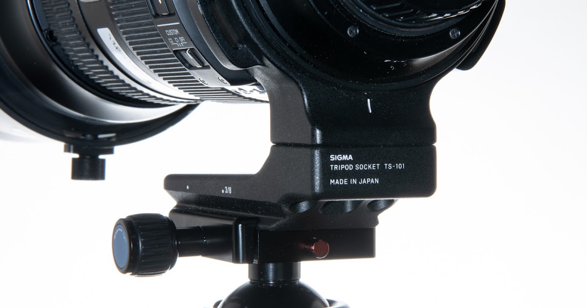 Kezlog: SIGMA TS-101を150ｰ600Sに付ける
