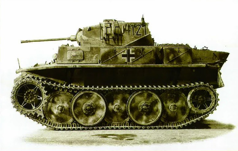 Axis Tanks and Combat Vehicles of World War II: Panzerkampfwagen II ...