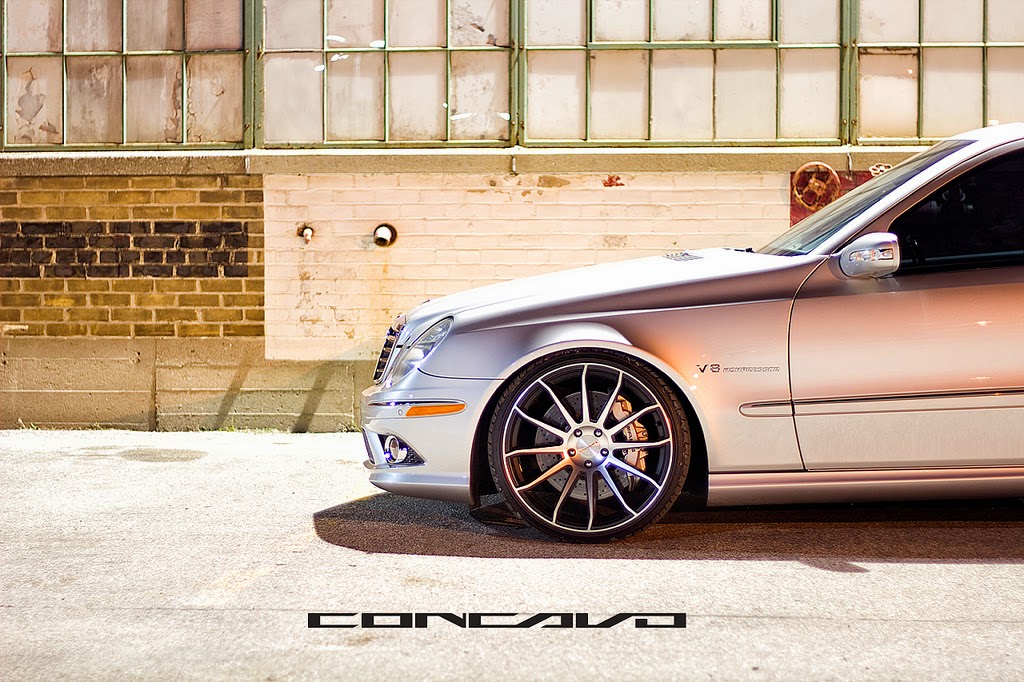 Mercedes-Benz W211 E55 AMG on Concavo CW-12 | BENZTUNING