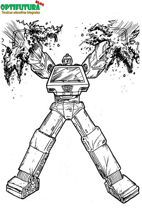 Transformers [Dibujos para colorear] ~ Optifutura