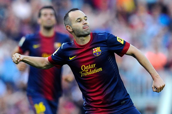 Quality Curler! Andrés Iniesta (Barcelona) vs Málaga | inside World Soccer