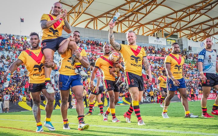 Pacific Rugby league teams make history at RLWC - One Papua New Guinea