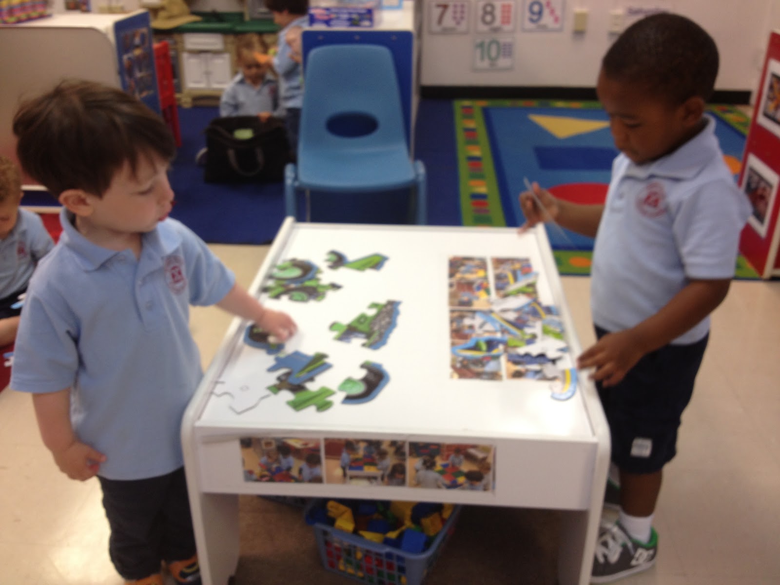 HH Preschool Class Reflections: TEAMWORK! PUZZLE WORK!