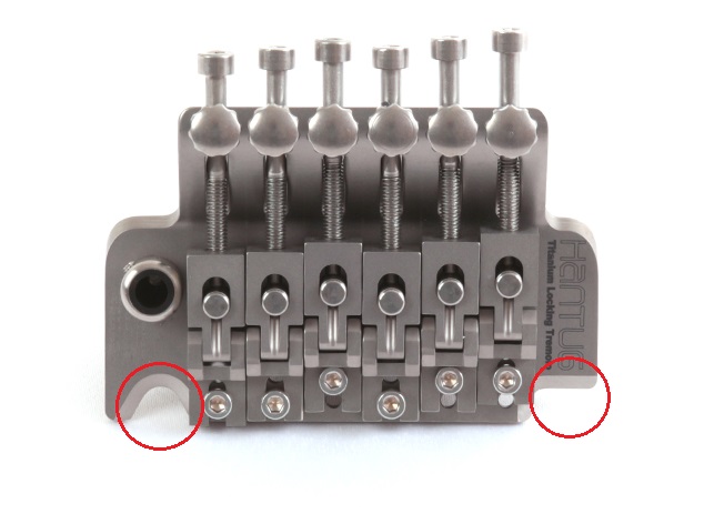 Membaiki alatan muzik : The double locking tremolo two points