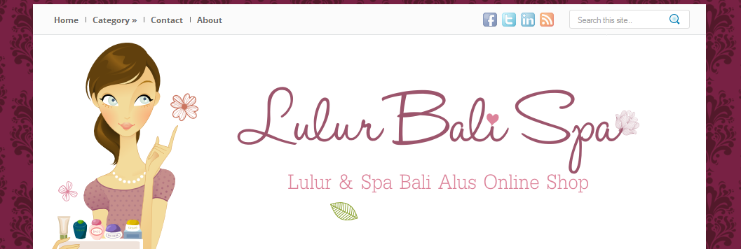 Lulur Bali Spa Header Blog | Ipietoon - Blog Design and Online Business