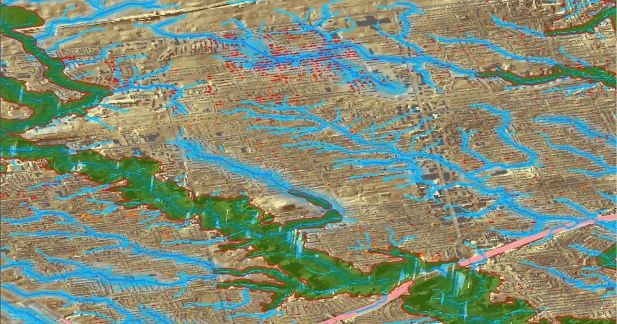 CityFloodMap.Com: City of Toronto Overland Flow Map - 100-Year Storm ...
