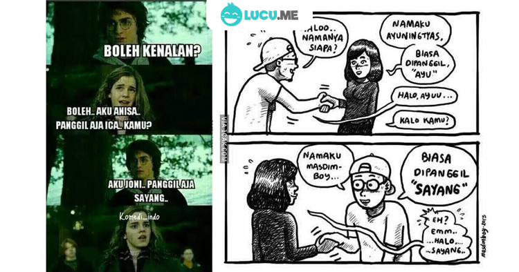 13 Meme 'Obrolan Ajak Kenalan' Ini Lucunya Modus Banget