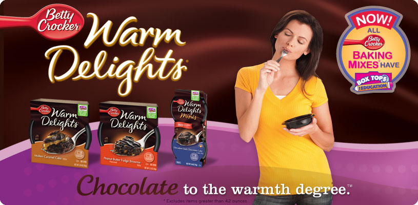 Hippie Dippie Goodie Grandma: Betty Crocker Warm Delights - Leave it to ...