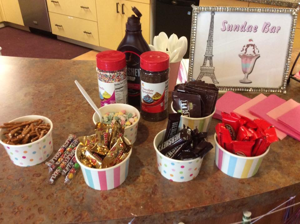 Bella Rosa Antiques: A Sundaes in Paris French Themed Birthday Party