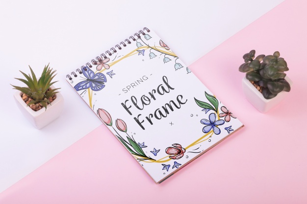 450+ Best Notebook Mockup Templates | Free & Premium
