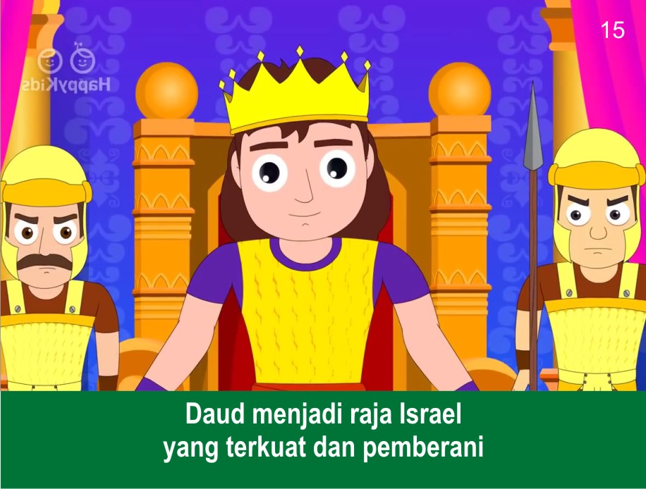 Komik Alkitab Anak: Daud Menjadi Raja Israel