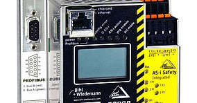 BWU2202 - ASi-3 PROFIBUS Gateway with integrated Safety Monitor, 2 ASi ...