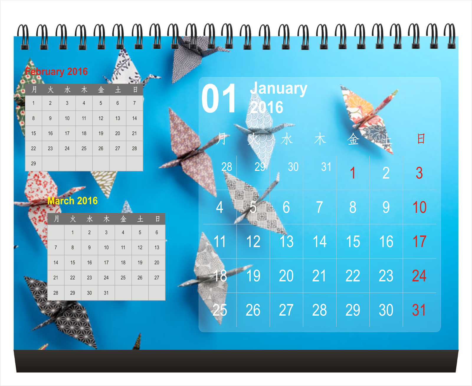 Origami Folding Paper | Kalendar Bagus