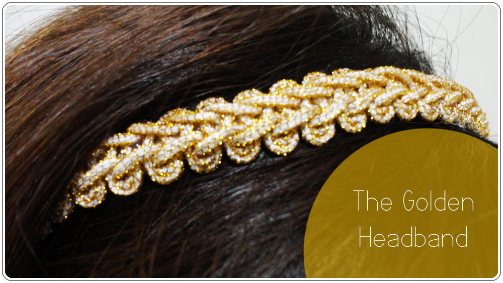 The Golden Headband | INVISIBLE + STILETTOS