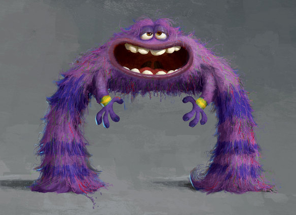 Universidade Monstros | Um pouco de Art - Pixar Brasil Blog