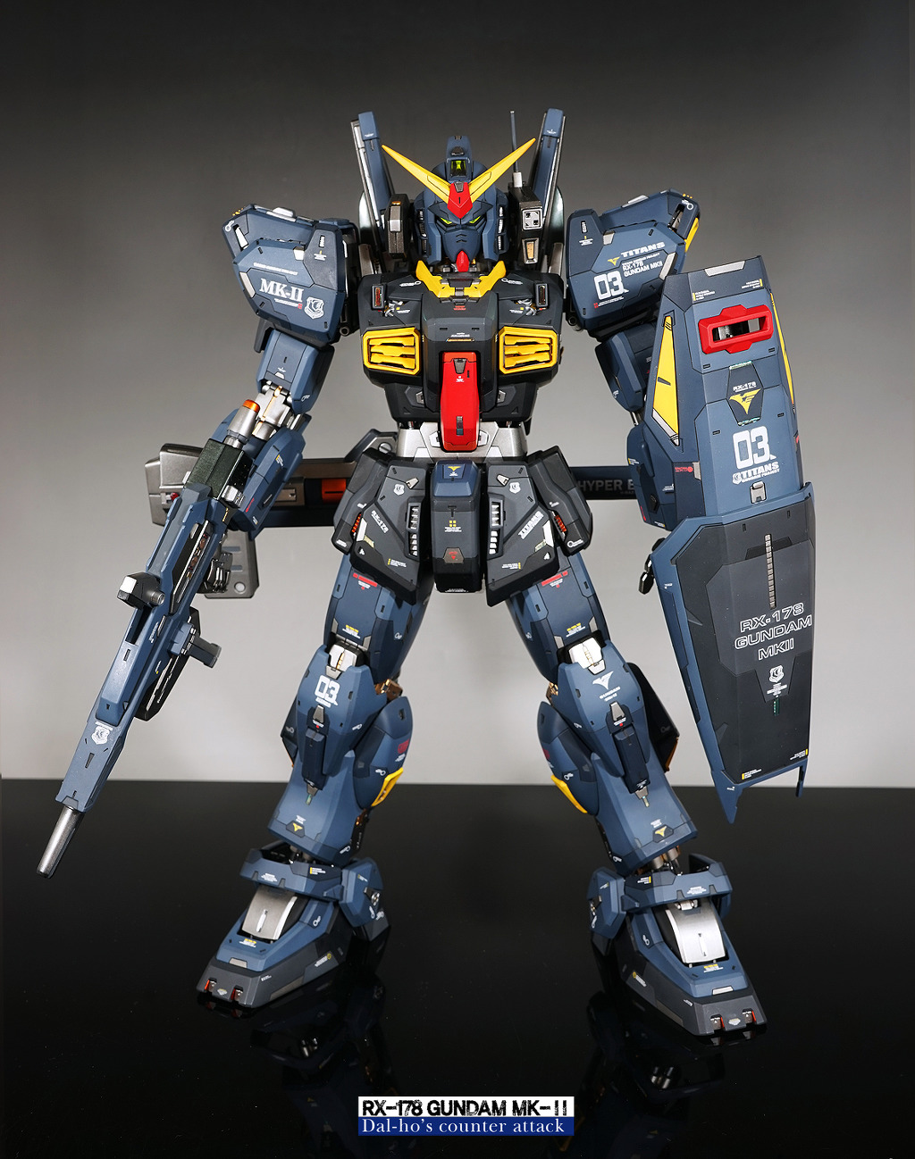 GUNDAM GUY: PG 1/60 Gundam Mk-II Titan - Customized Build