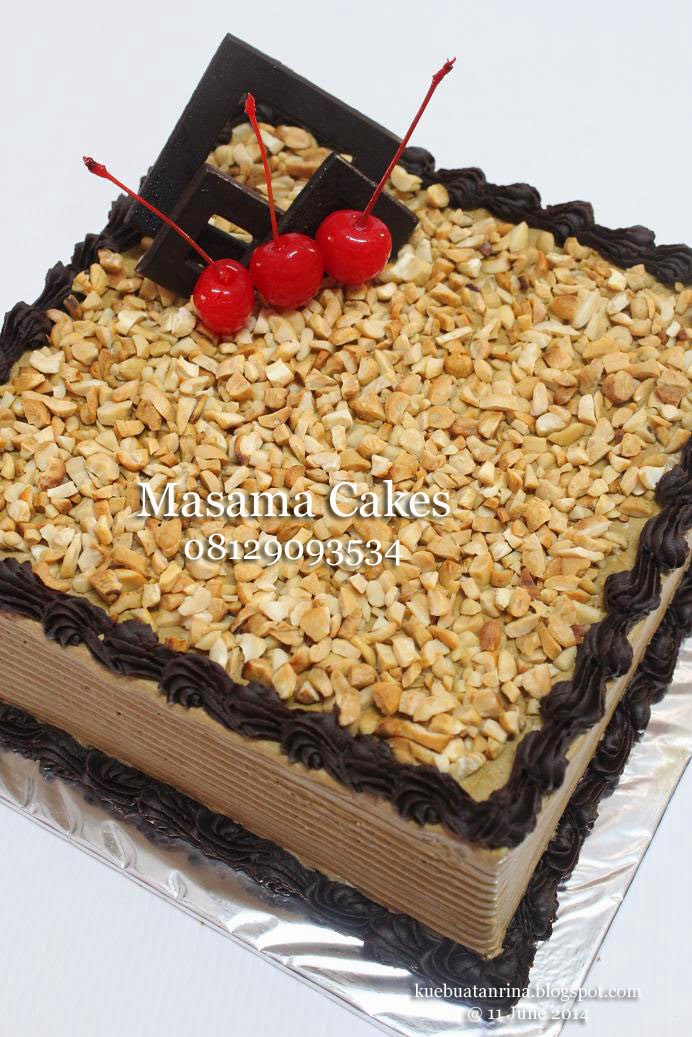 Masama Cakes: Mocca Cake Pesanan Mbak Ria...