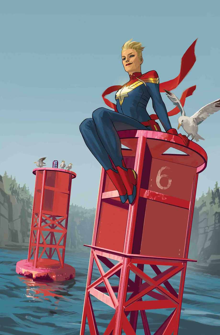 SNEAK PEEK : Brie Larson Is "Captain Marvel" - New Images