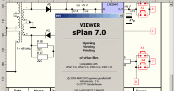 world technical: sPlan 7.0 The schematic editor for Windows