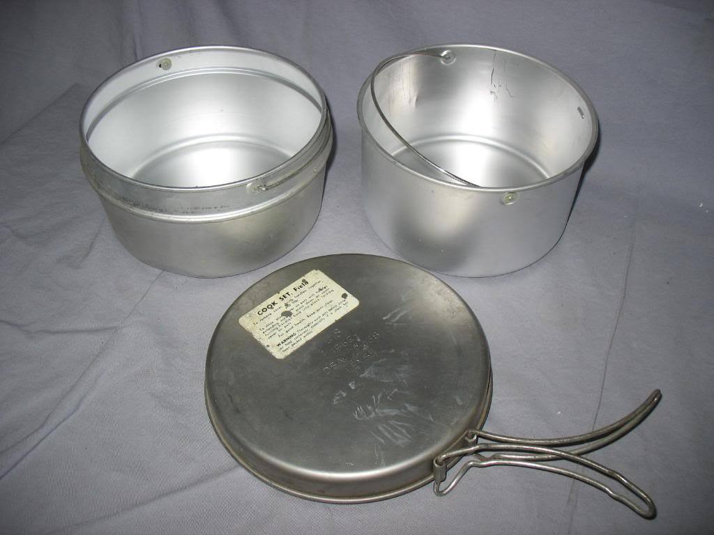 Webbingbabel: US Army M-1942 Mountain Troops Cookset