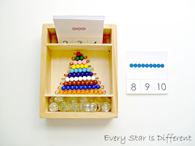 Montessori-inspired Math Activities Using Bead Bars w/ Free Printables ...