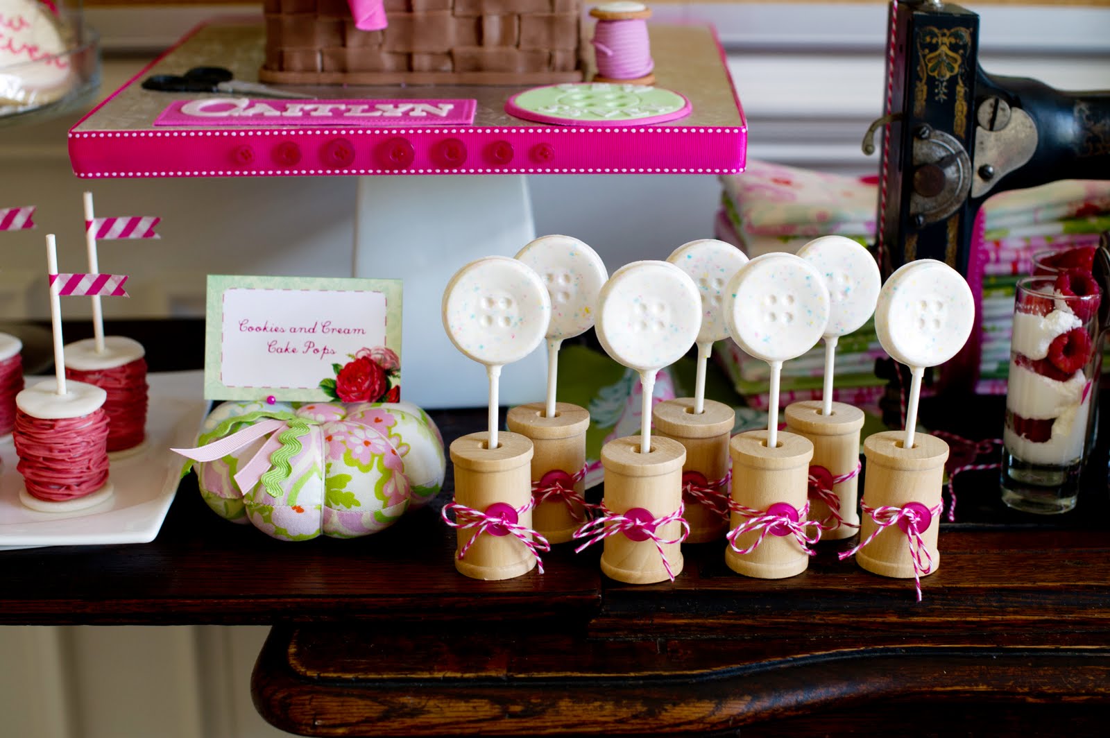 Pure Joy Events: Vintage Sewing Birthday Party