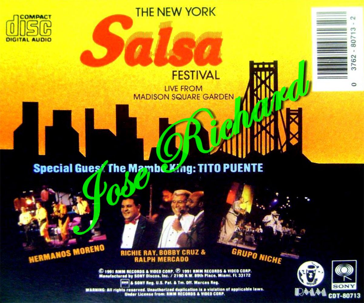 MELODIAS DE COLOMBIA: FESTIVAL DE SALSA EN NEW YORK (1991)