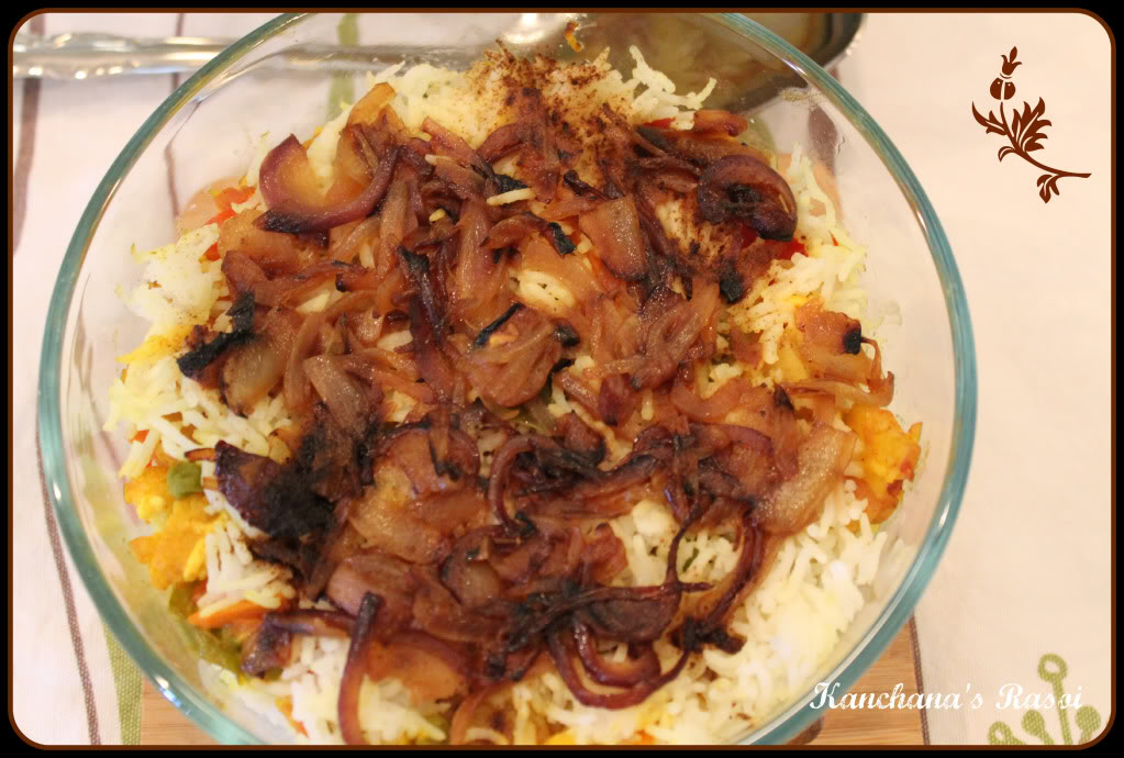 Kanchana's Rasoi: Vegetable Biryani