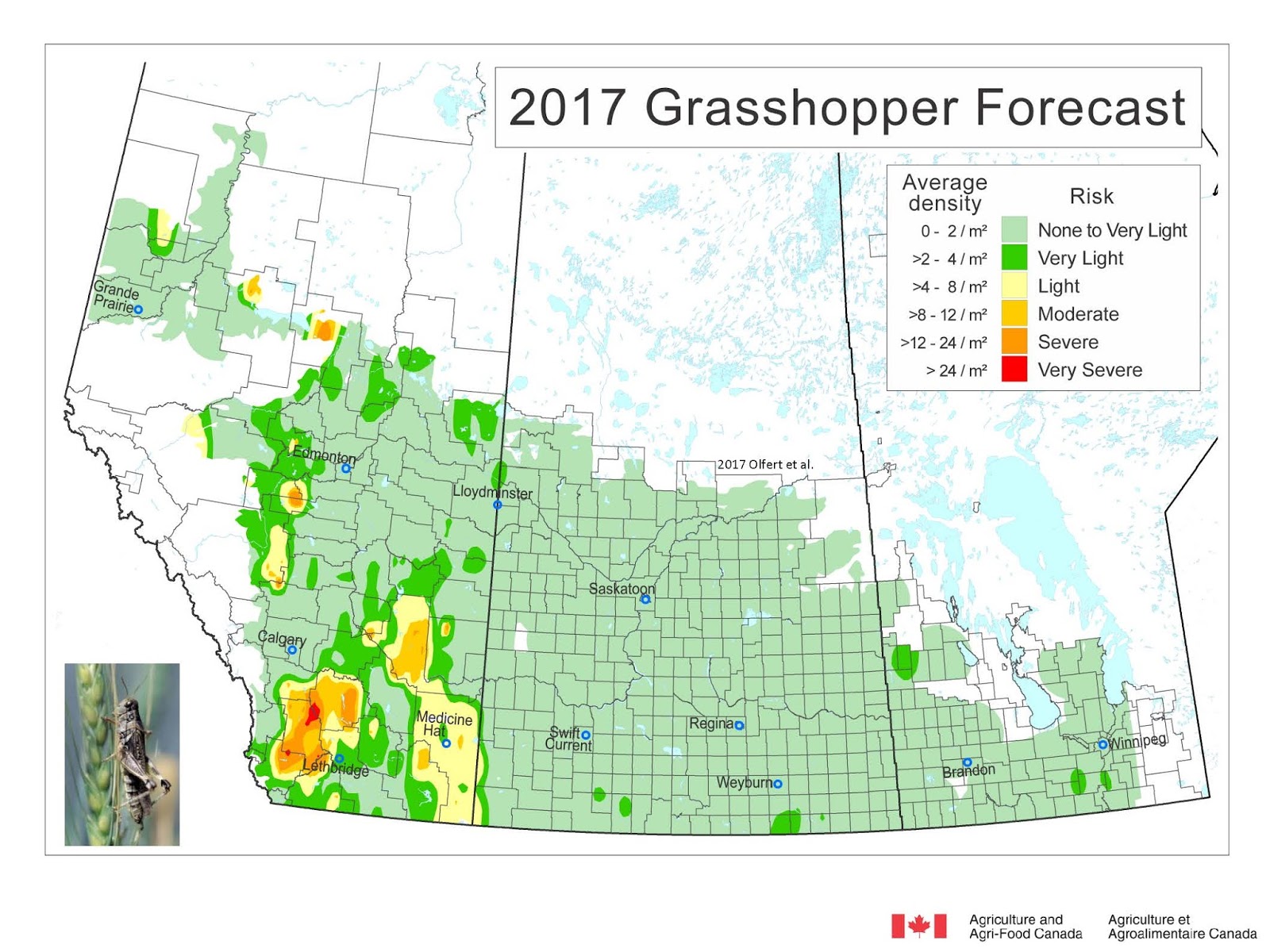 Prairie Pest Monitoring Network Blog: Weekly Update (May 4, 2017; Wk 01 ...
