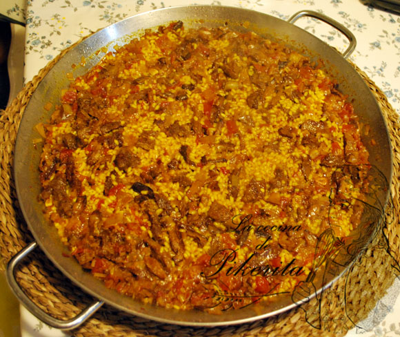 Paella de boletus y secreto ibérico #Otoñada2013