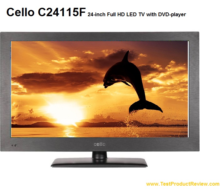 Cello C24115F 24-inch Full HD LED TV with DVD-player