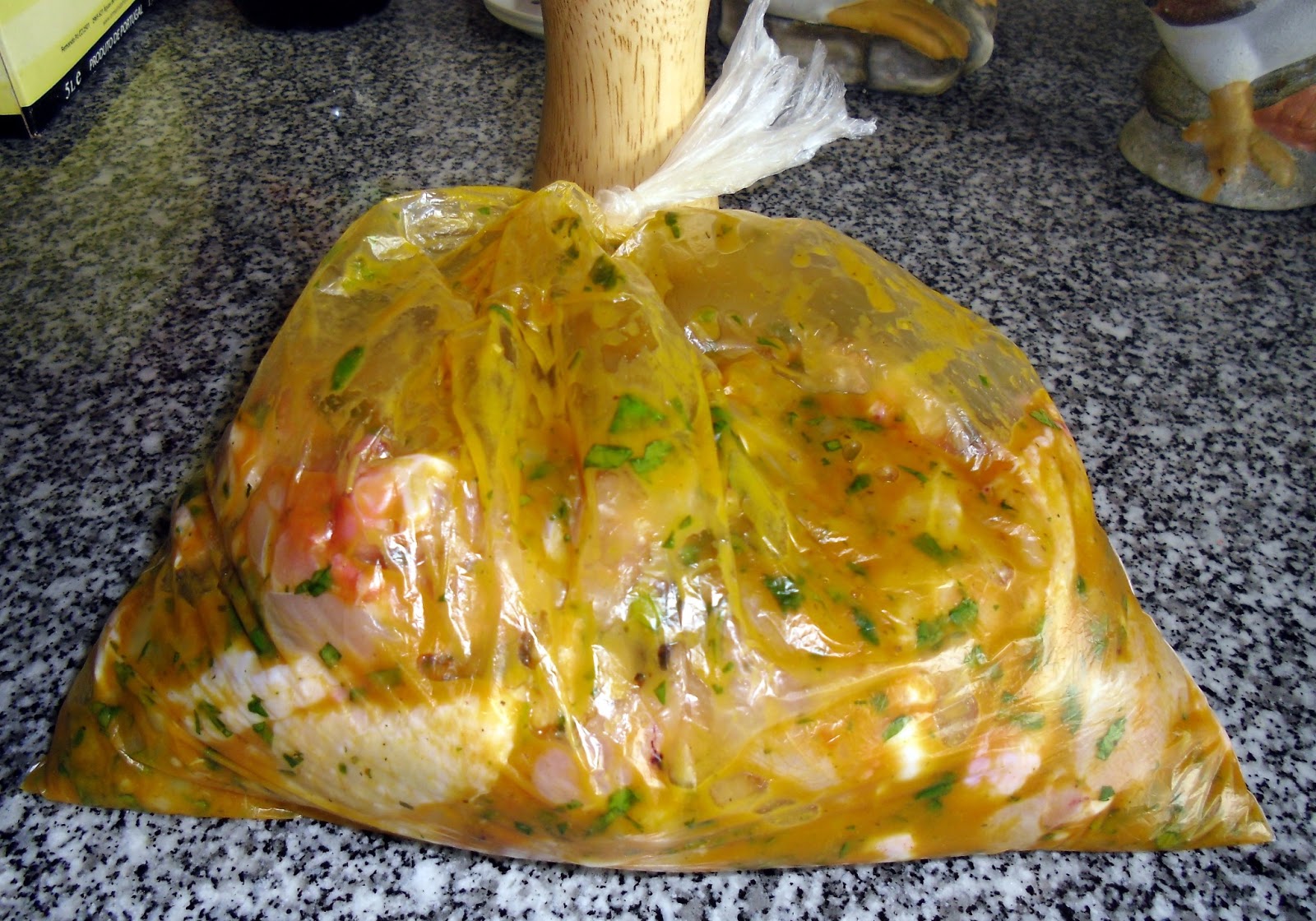 O mundo da mesa e algo mais: Asas de frango assadas no forno com polme ...