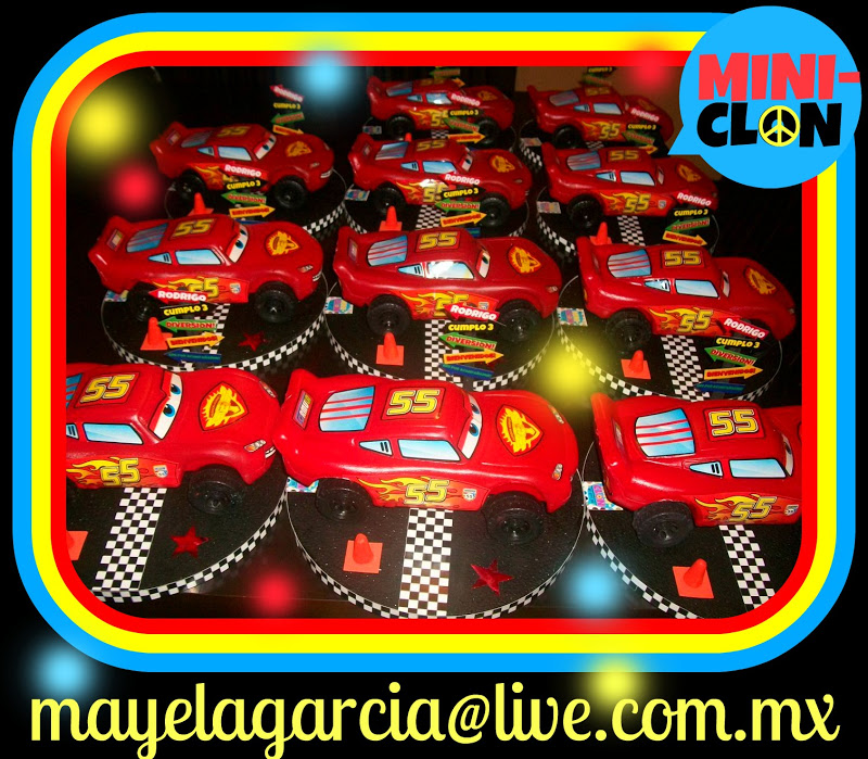 MINI-CLON Monterrey, N.L.: CENTROS DE MESA CARS