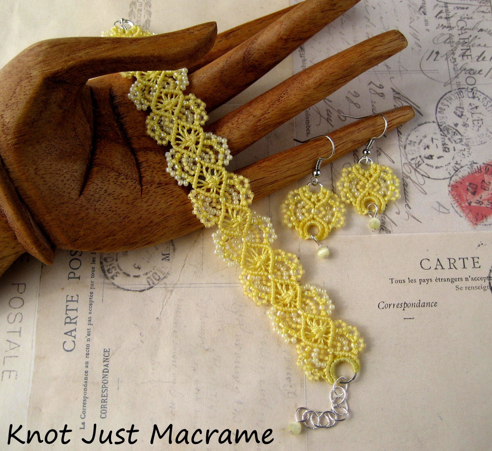 Knot Just Macrame by Sherri Stokey: Spring Has Sprung Beaded Micro ...