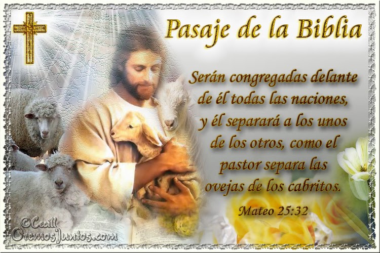 Vidas Santas: Santo Evangelio según san Mateo 25:32