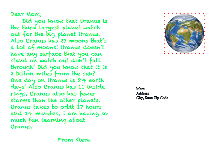 Technically A Media Specialist: Postcards From Pluto -Third Grade
