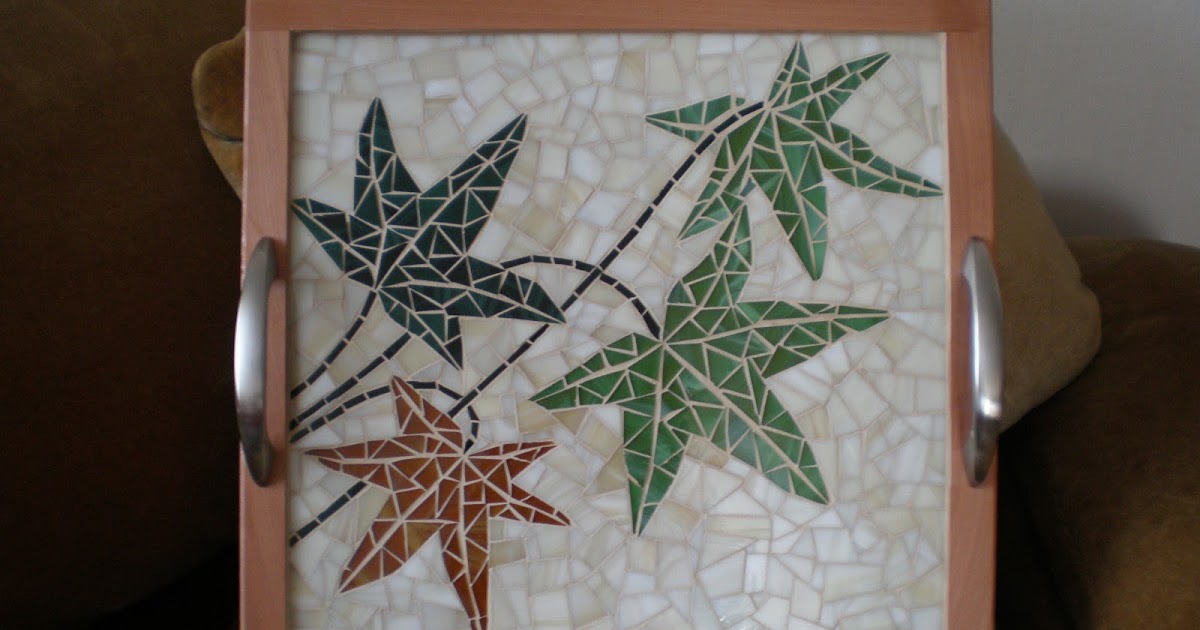 Barbara Neilson Mosaicos: Vitromosaico Bandeja