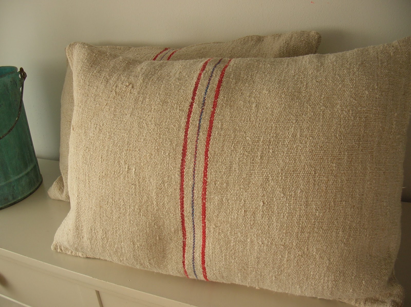 EL TALLER DE CHLOÉ: COJINES DE LINO ANTIGUO