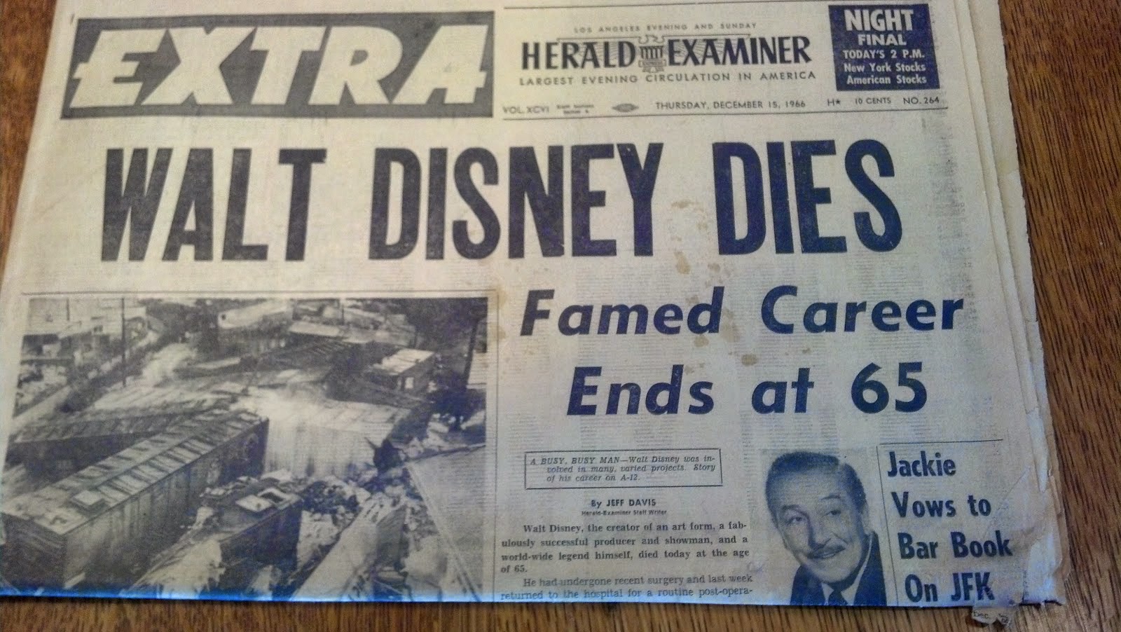 Stitch's Place: The 48th Anniversary of Walt Disney's Death