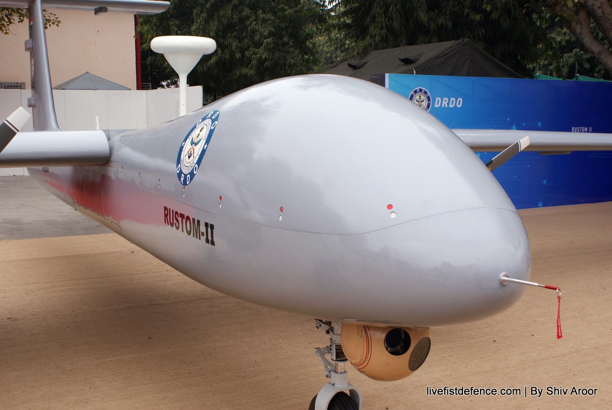 India's Rustom-2 MALE UAS Takes Final Shape, 1st Flight Soon - Livefist
