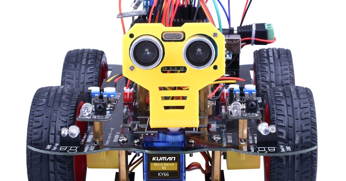 Mitov Software: Just received new cool SM11 Arduino Robot KIT from Kuman for the Visuino ...