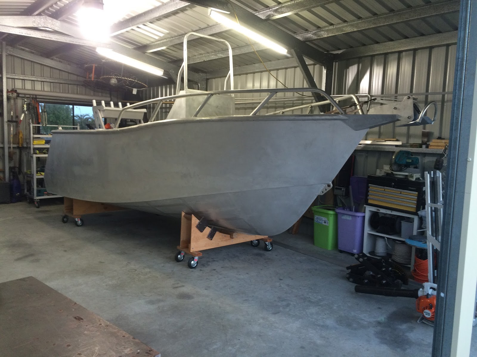 CNC Marine 5m (5.75 Overall) Plate Boat Build: November 2015