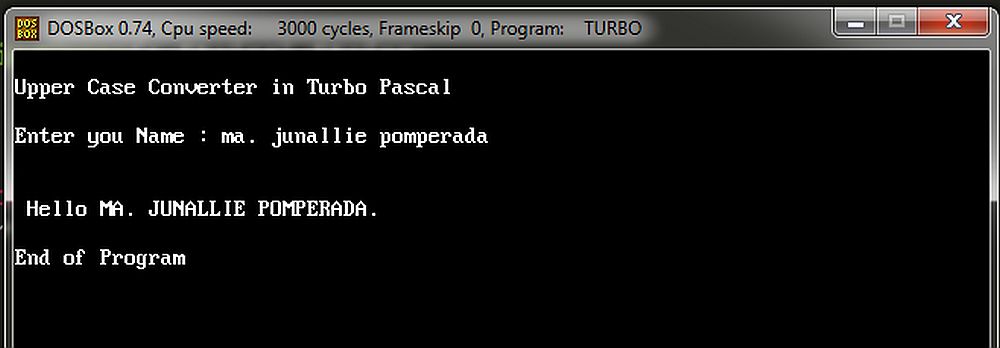 Free Programming Source Codes And Computer Programming Tutorials Upper Case String Converter In