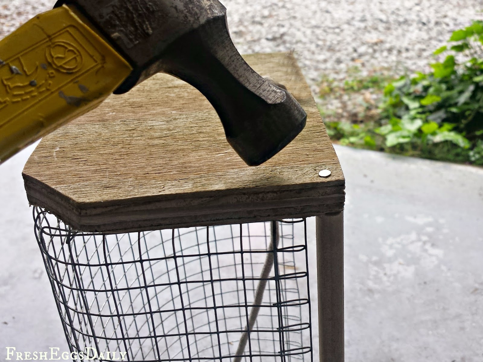 DIY Wood and Wire New England Clam Hod Egg Basket - Fresh Eggs Daily ...